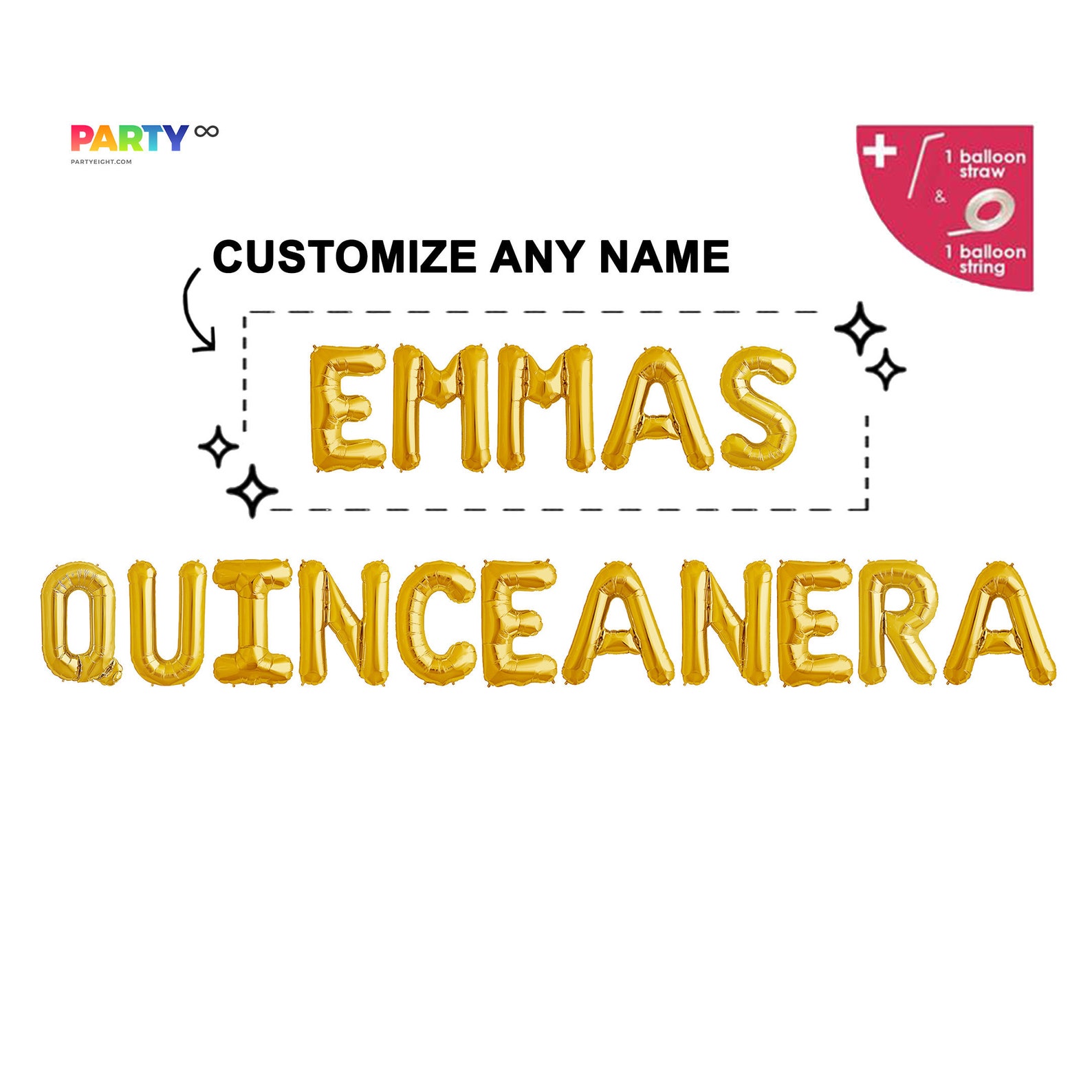 Custom Personalized Quinceanera Party Banner Quince Birthday - Etsy