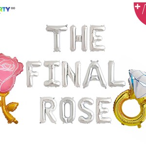 The Final Rose Balloon Banner Bachelorette Party Decorations - Etsy
