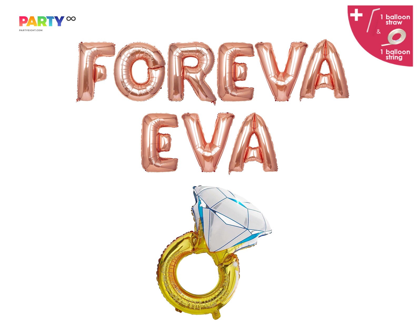 Foreva Eva Banner Engagement Party Decoration She Said Yes - Etsy