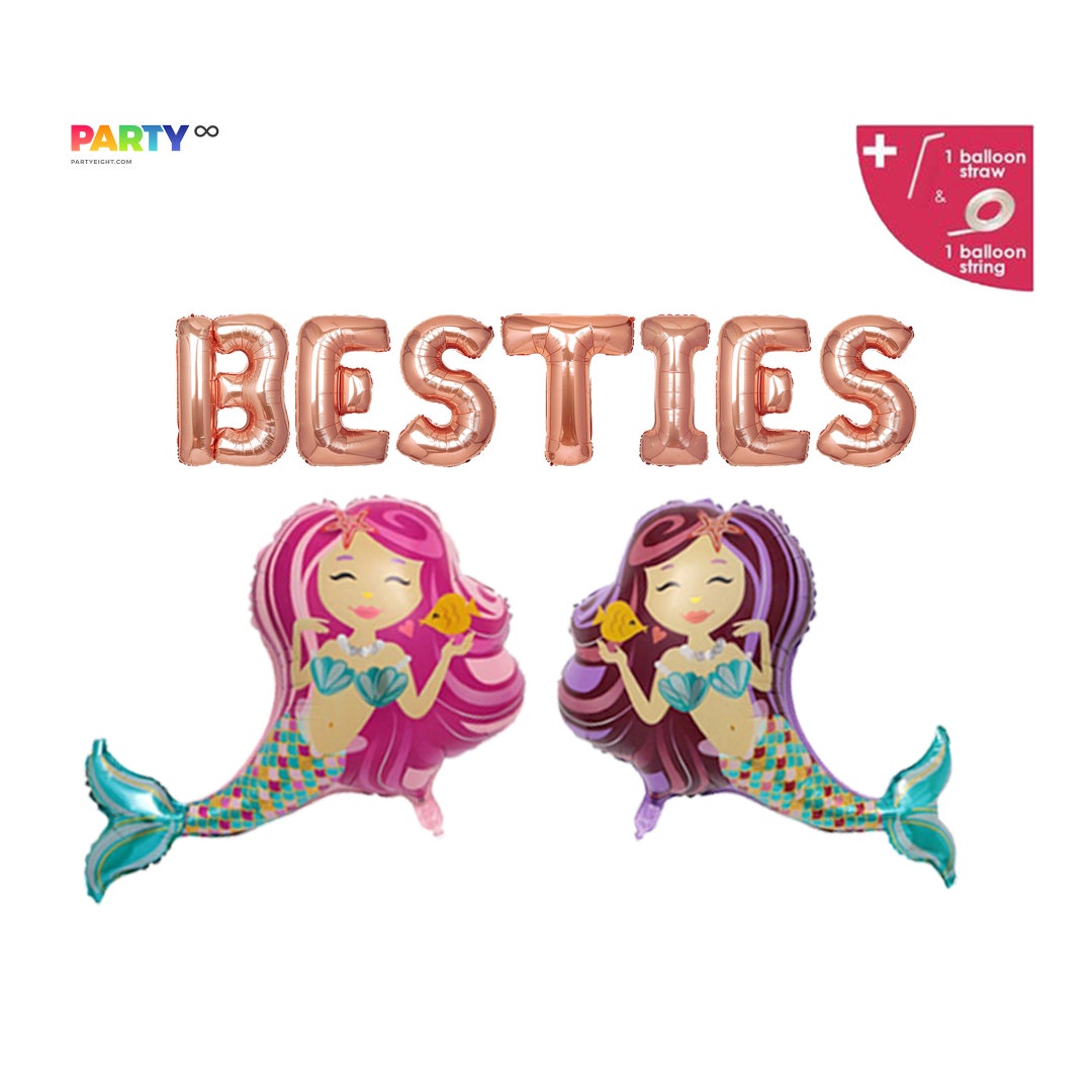 Besties Party Balloon Decorations | Galentine's Day Decorations | Best ...