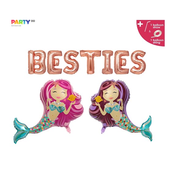 Besties Party Balloon Decorations Galentine's Day | Etsy