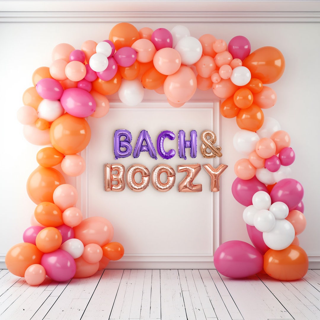 Bach & Boozy Bachelorette Party Balloon Garland Decor Set - Etsy