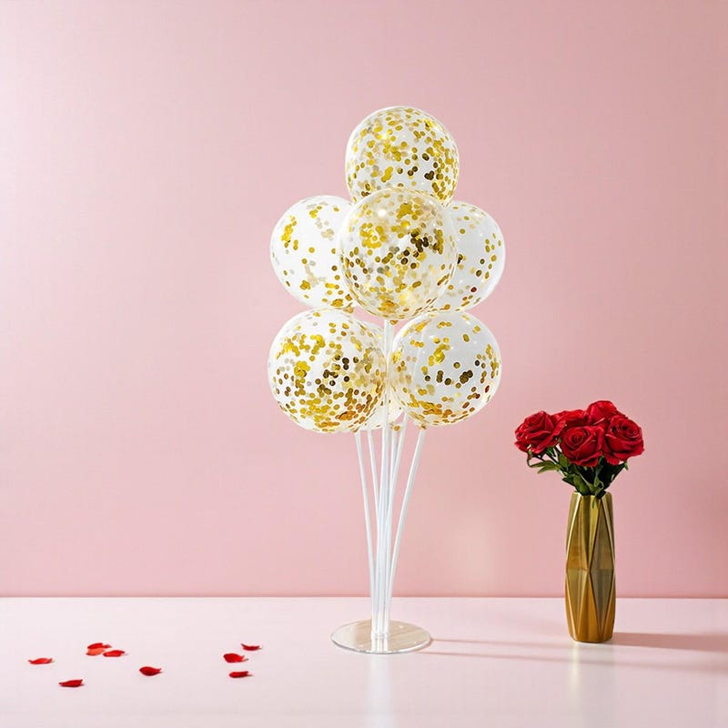 Confetti Balloon on Stand - Etsy