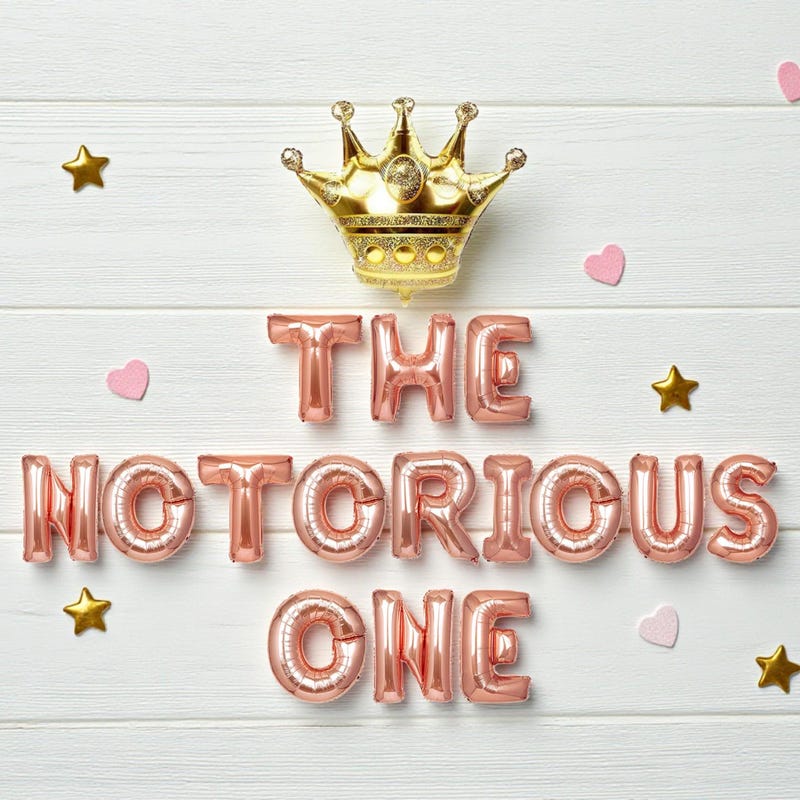 Notorious One Birthday Decor - Etsy
