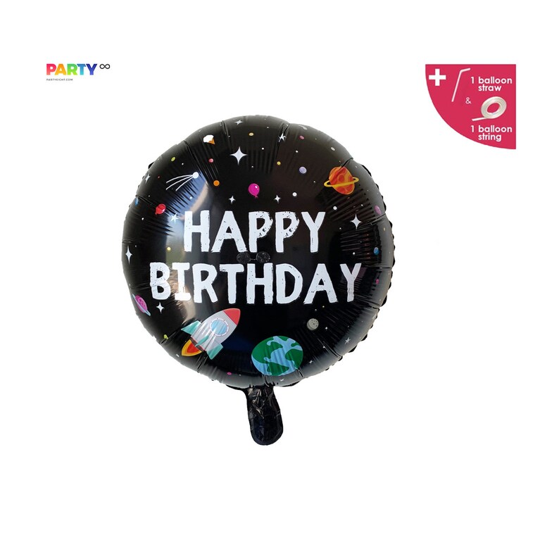 Space Themed Birthday Party Balloons Astronaut Themed | Etsy