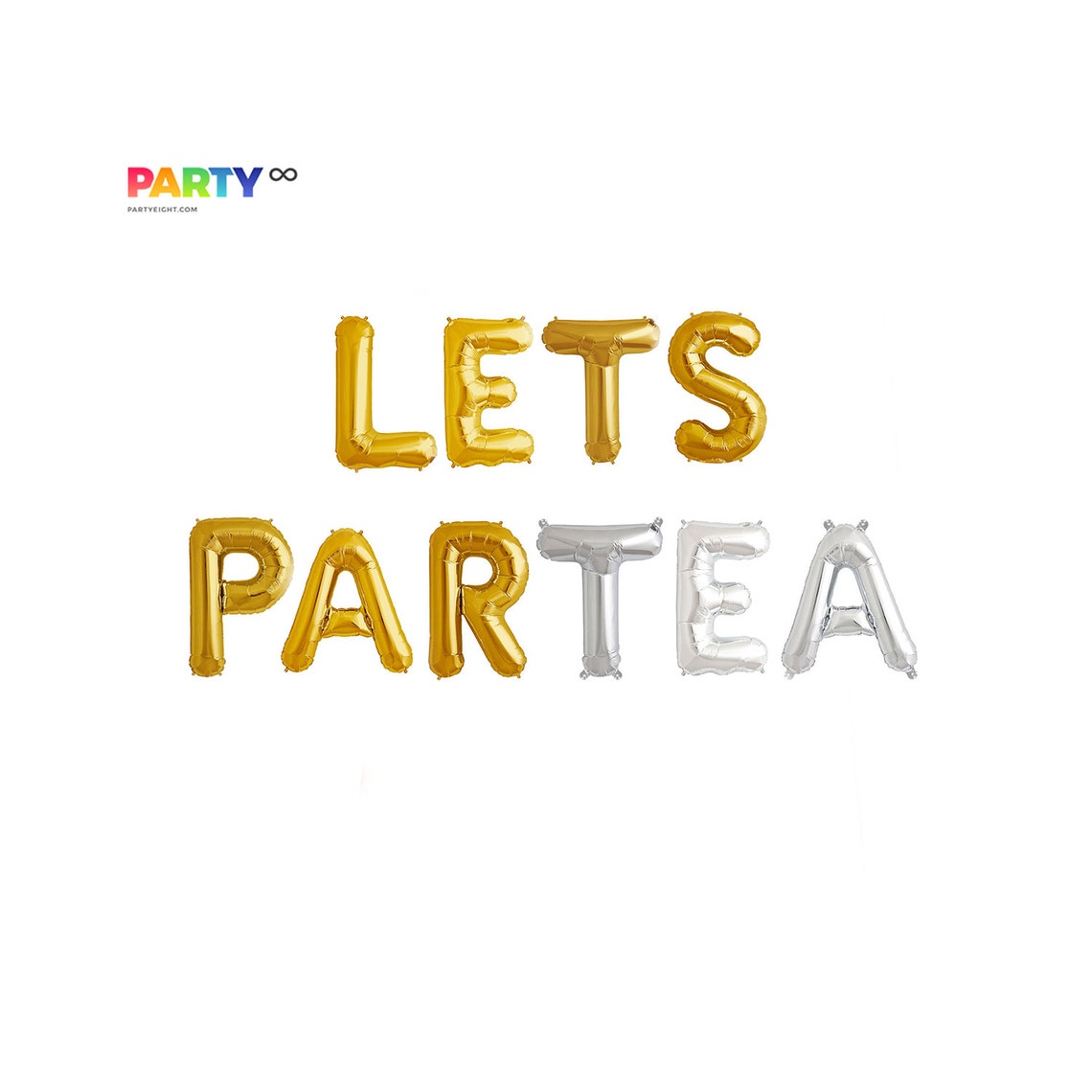 LETS PAR TEA Balloons Tea Party Birthday Party Decor Par - Etsy