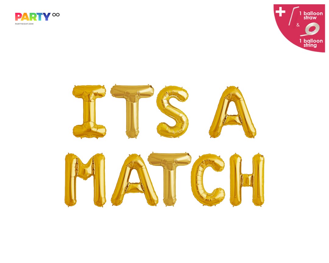 Its A Match Banner | Med School Matching Sign Party | Congrats on ...