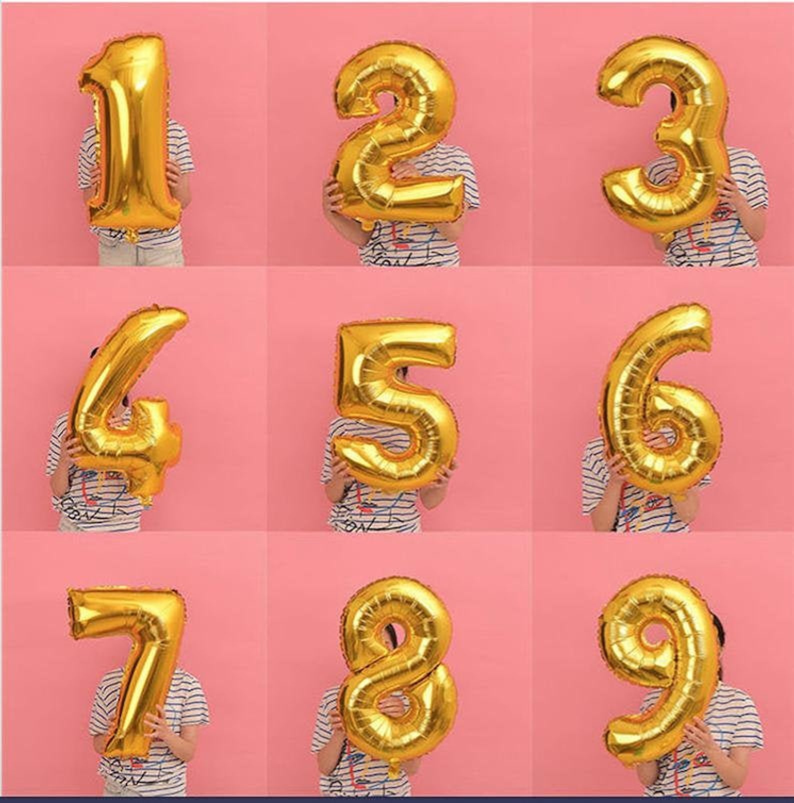 17th Rose Gold Number Balloon 17th Birthday Party - Etsy