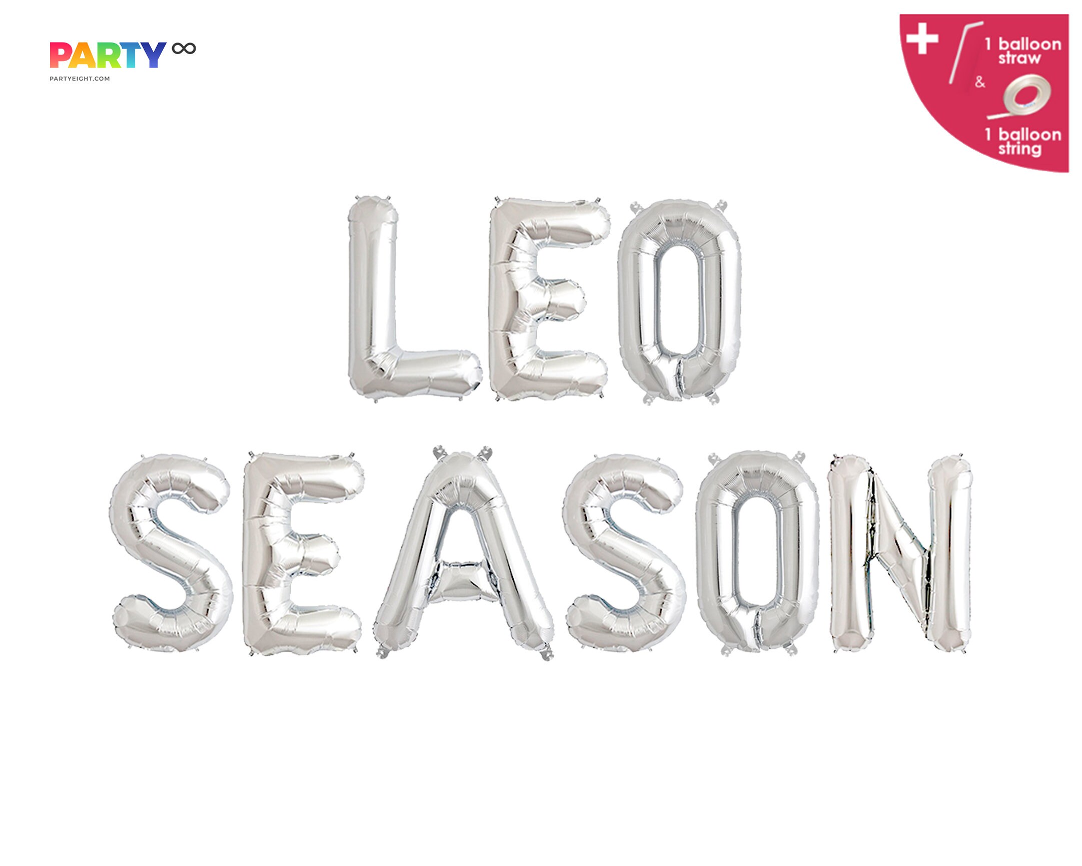 Leo Season Balloon Banner 21st Birthday Decorations 18th - Etsy