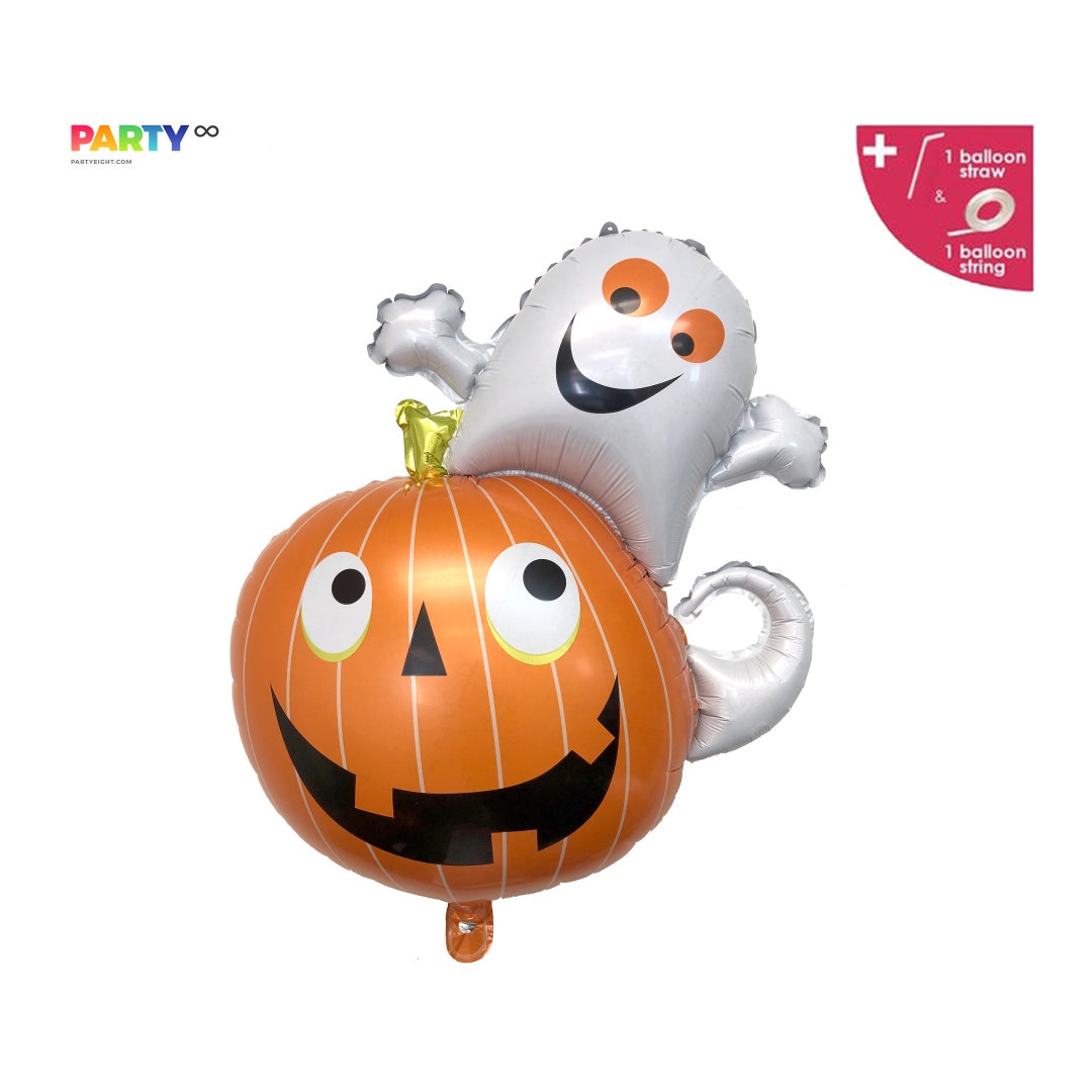 Pumpkin Ghost Halloween Party Balloons Decorations Halloween Party ...