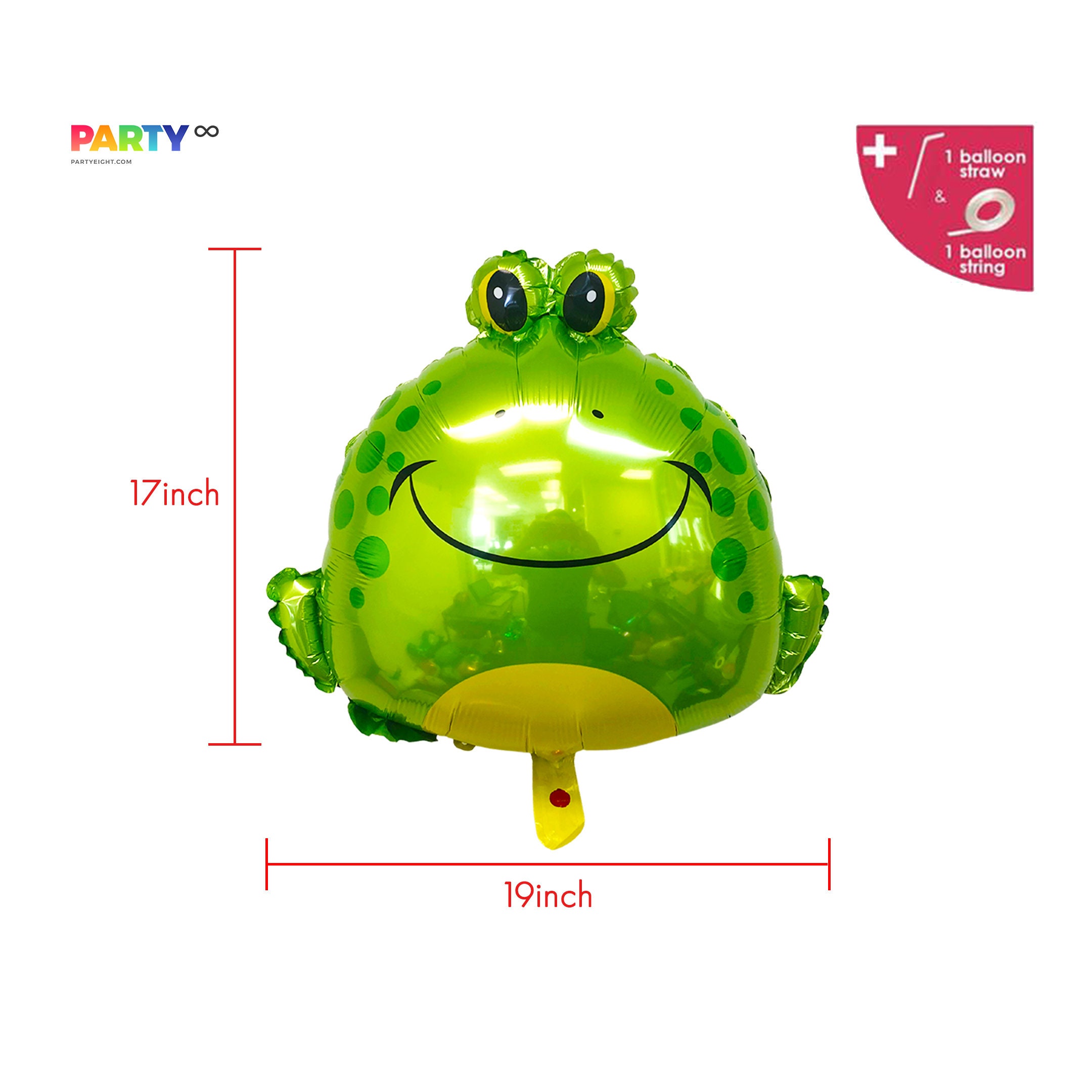 Frog Balloon for Kids Birthday Toad Theme Party Kid Birthday - Etsy