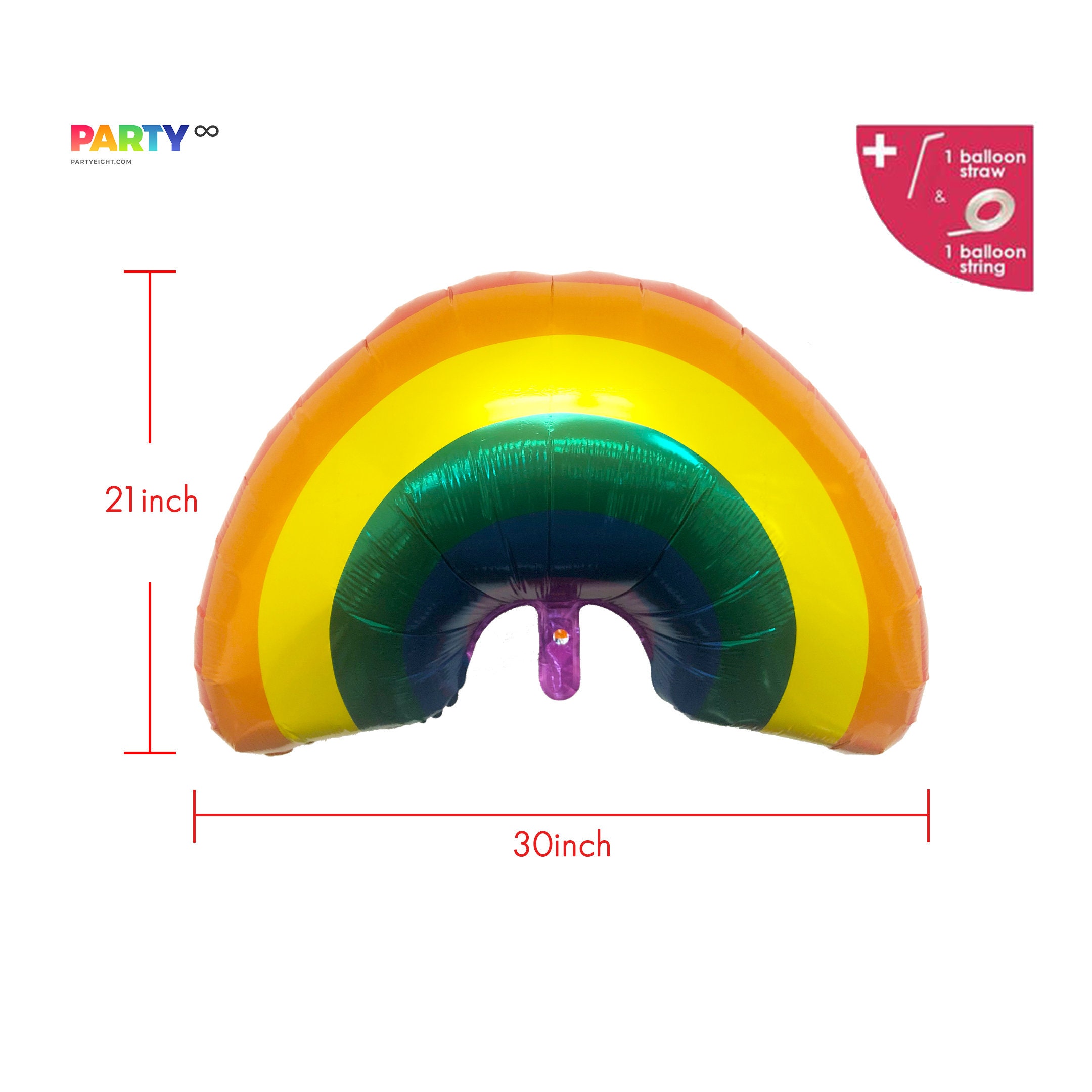 Rainbow Balloon Gay Parade Pride Balloon LGBTQ Party - Etsy