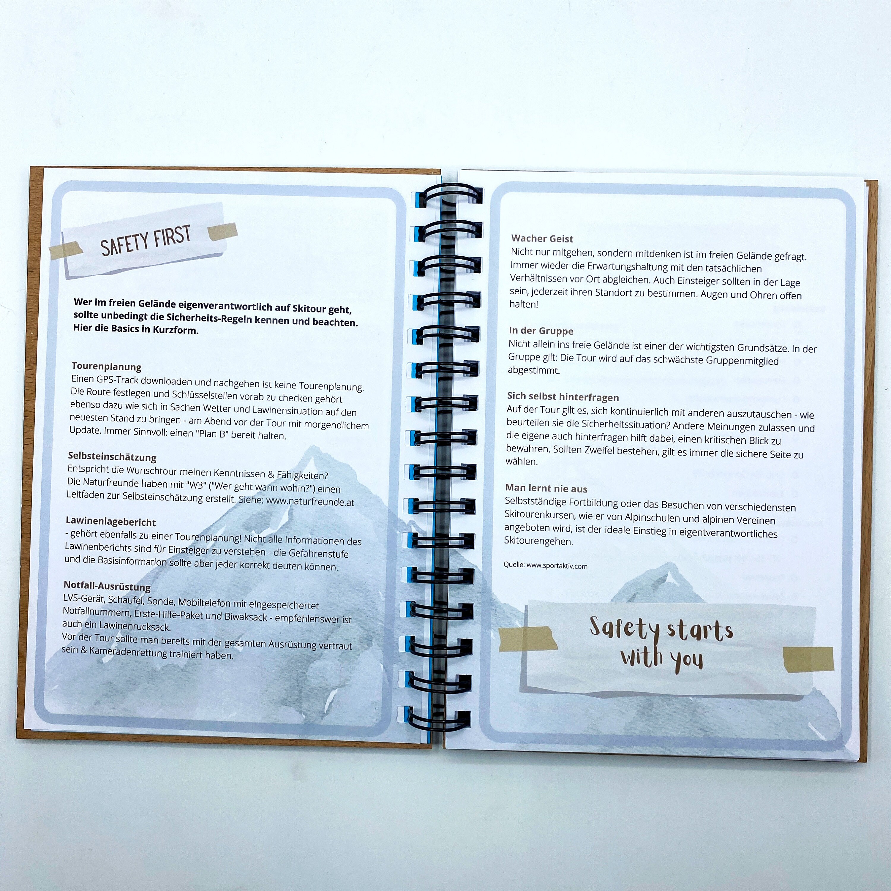 Ski Diary Made of Wood - Bullet Journal - Etsy