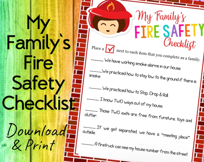 Fire Safety Worksheet, Homeschool Fire Safety, Homeschool Worksheets ...