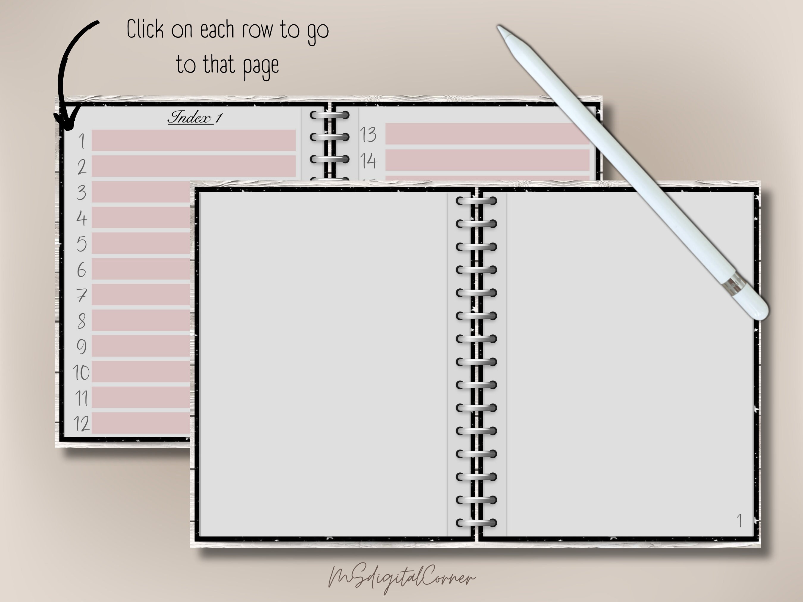 Digital Sticker Book,digital Sticker Organizer,goodnotes, Notability ...