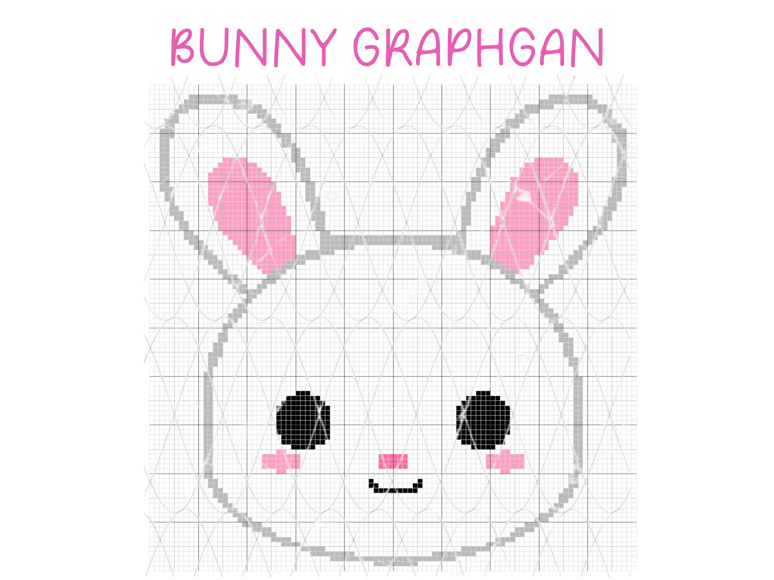 Crochet Bunny Graph,crochet Gaphghan,single Crochet,afghan Pattern - Etsy