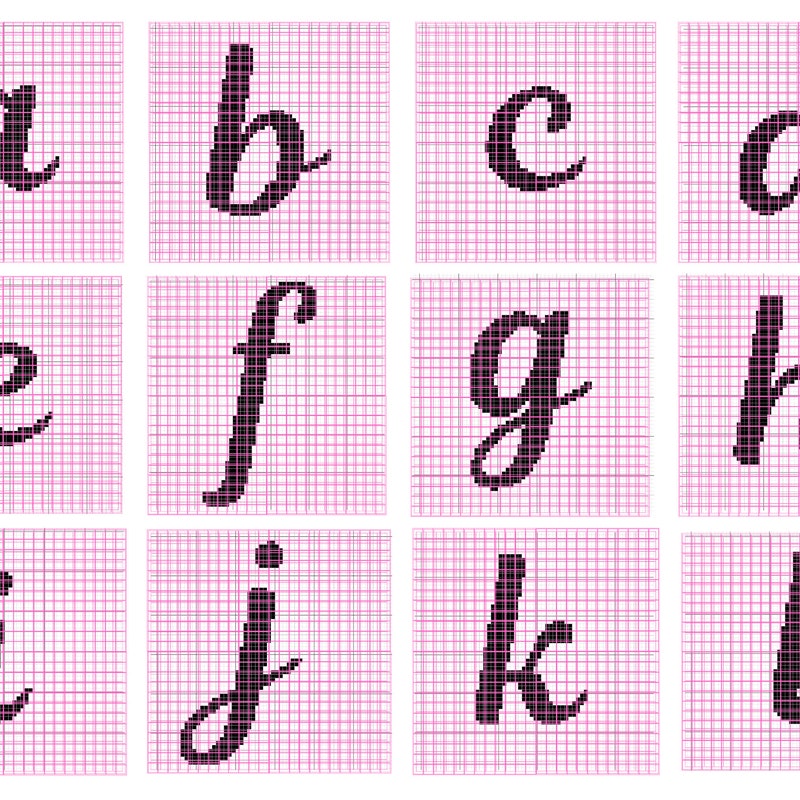 Crochet Letters - Etsy