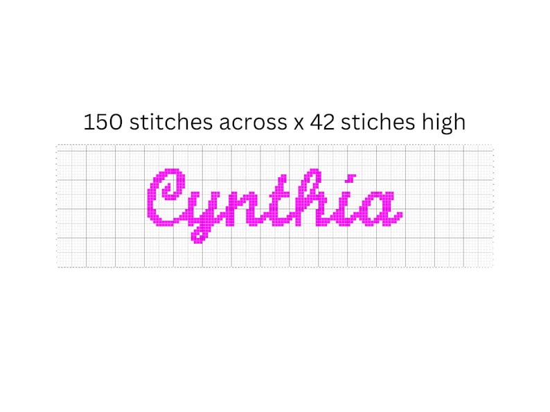 Crochet Name Gaphghan,single Crochet,name Blanket,personlized Name ...