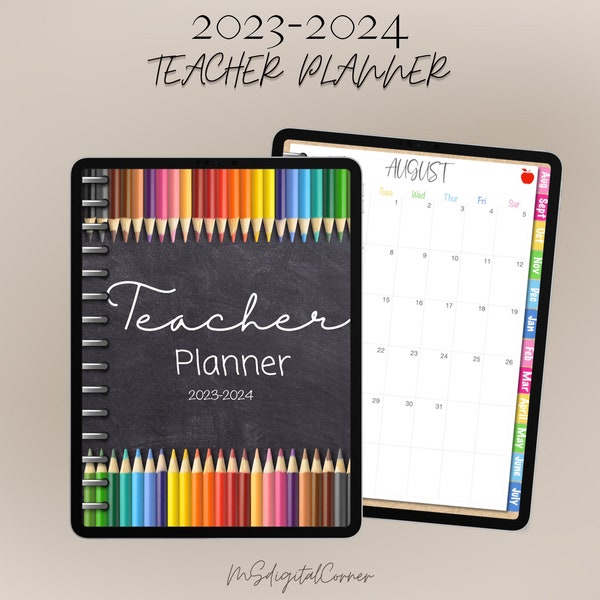 Teacher Planner - Etsy