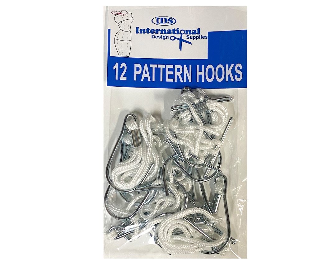 12 Pattern Hooks C15 - to Hang Your Pattern Making Projects or Patterns ...