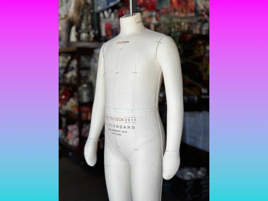 Alvanon Alva Form 7yr Boy / Girl Full Body Form. Model 2011 - Etsy