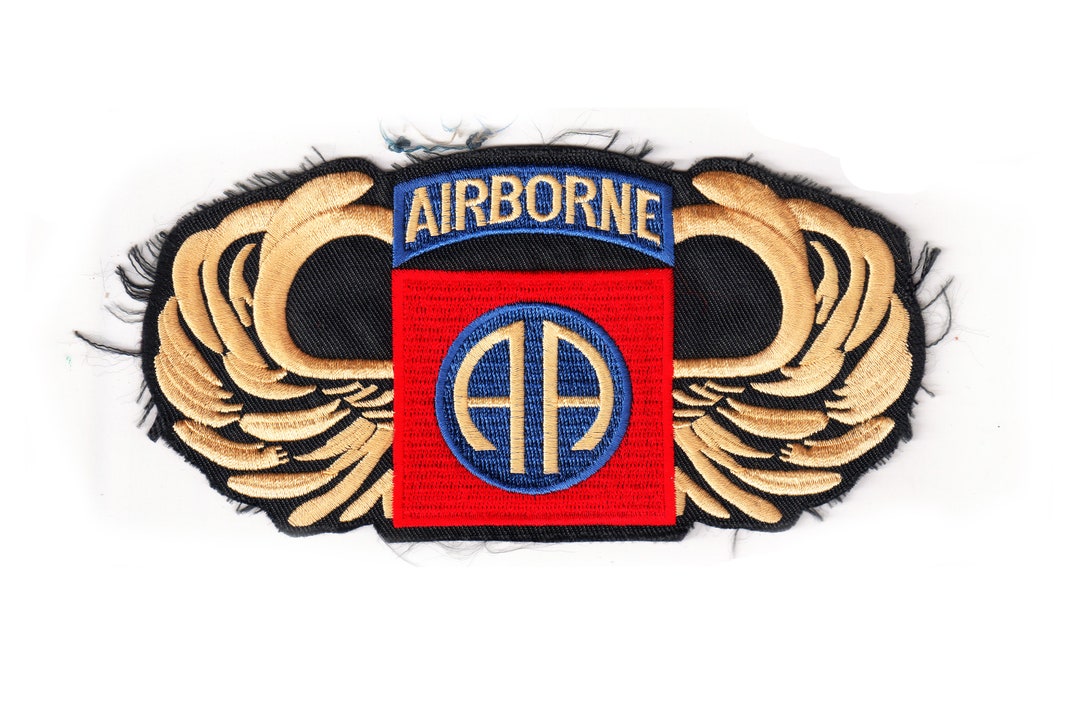 AIRBORNE AA - Embroidered Patch - Applique - Iron On - Etsy