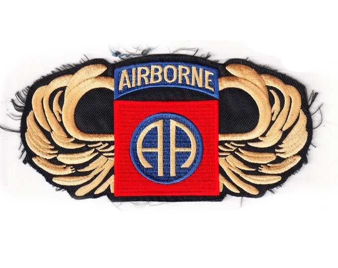 AIRBORNE AA - Embroidered Patch - Applique - Iron On - Etsy
