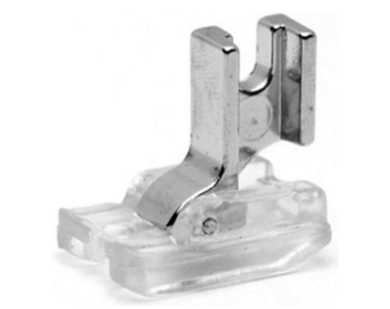 FOOT Zipper Invisible Low Shank, Clear Plastic, Fits Kenmore, Singer ...