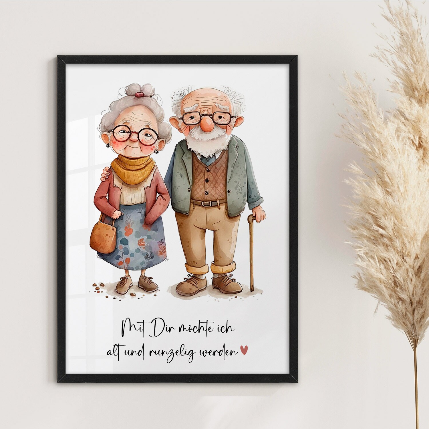 Poster Mit Dir ALT und RUNZELIG werden ABOUKI Kunstdruck - Etsy.de Poster Mit Dir ALT und RUNZELIG werden ABOUKI Kunstdruck - Etsy.de
