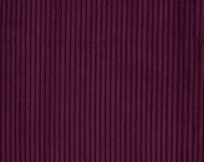 15,50 Eur/m Wanja, Samt/cord, Bordeaux/beere, 000938, Martindale > 90. ...