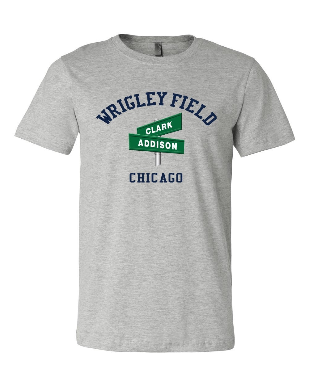 Wrigley Field Chicago Clark and Addison Street Sign Men's | Etsy