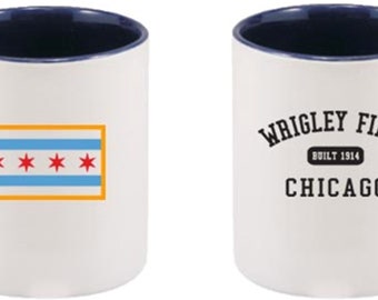 Custom Chicago Mugs Personalized Chicago Gifts Chicago - Etsy