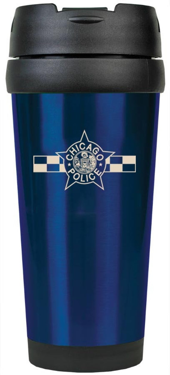 Chicago Police Department Laser Etched Coffee Tumbler - Etsy