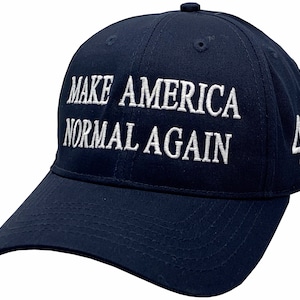 Make America Normal Again Adjustable Hat - Etsy