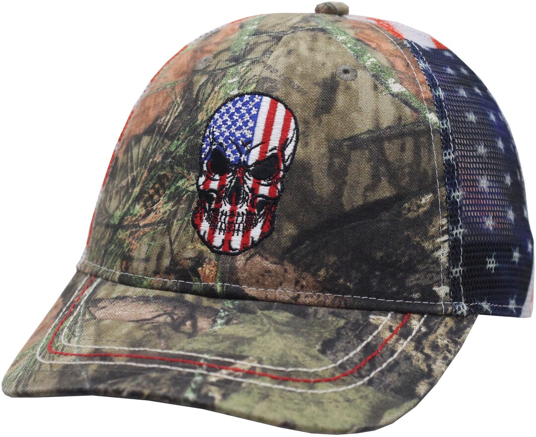 American Flag Enforcer Camouflage Snapback - Etsy