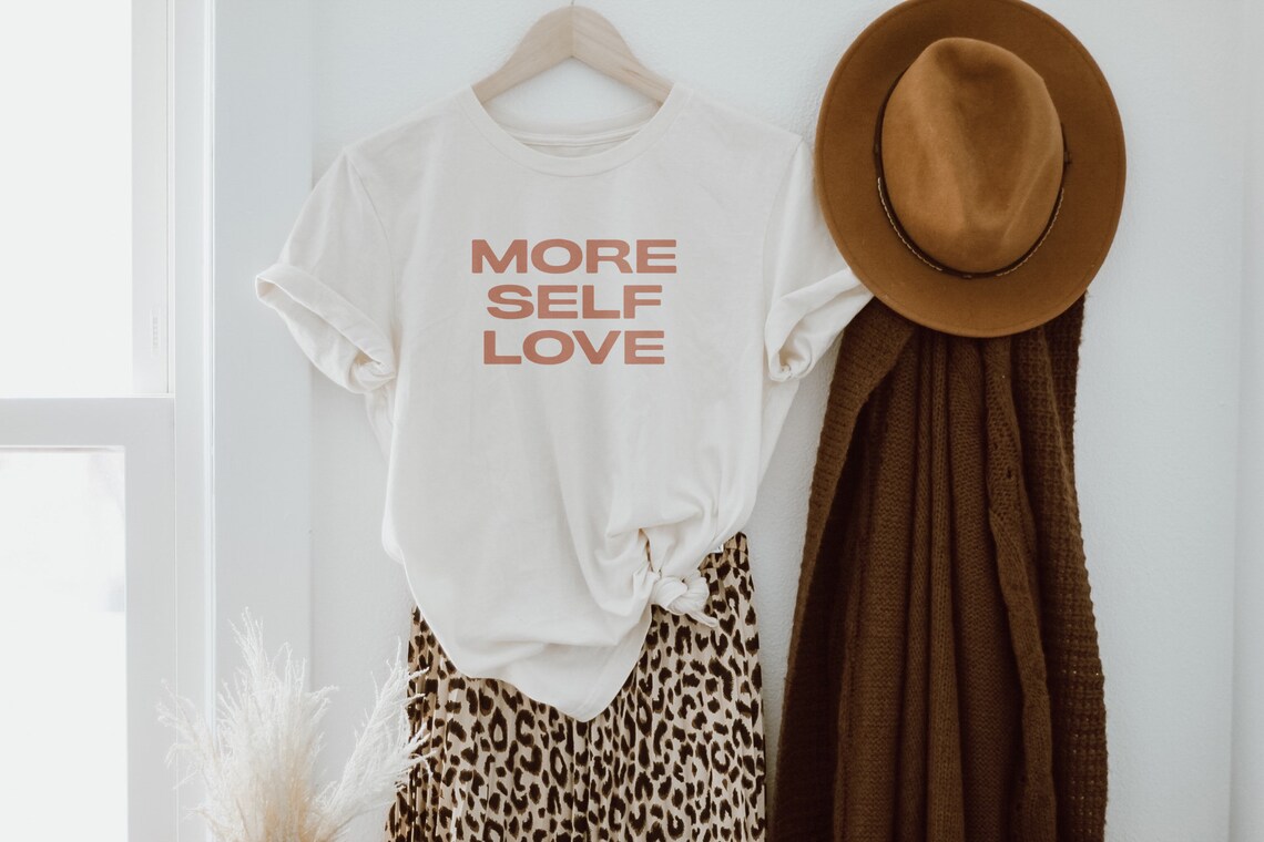Graphic Tees for Women Body Positive Shirt Self Love T - Etsy