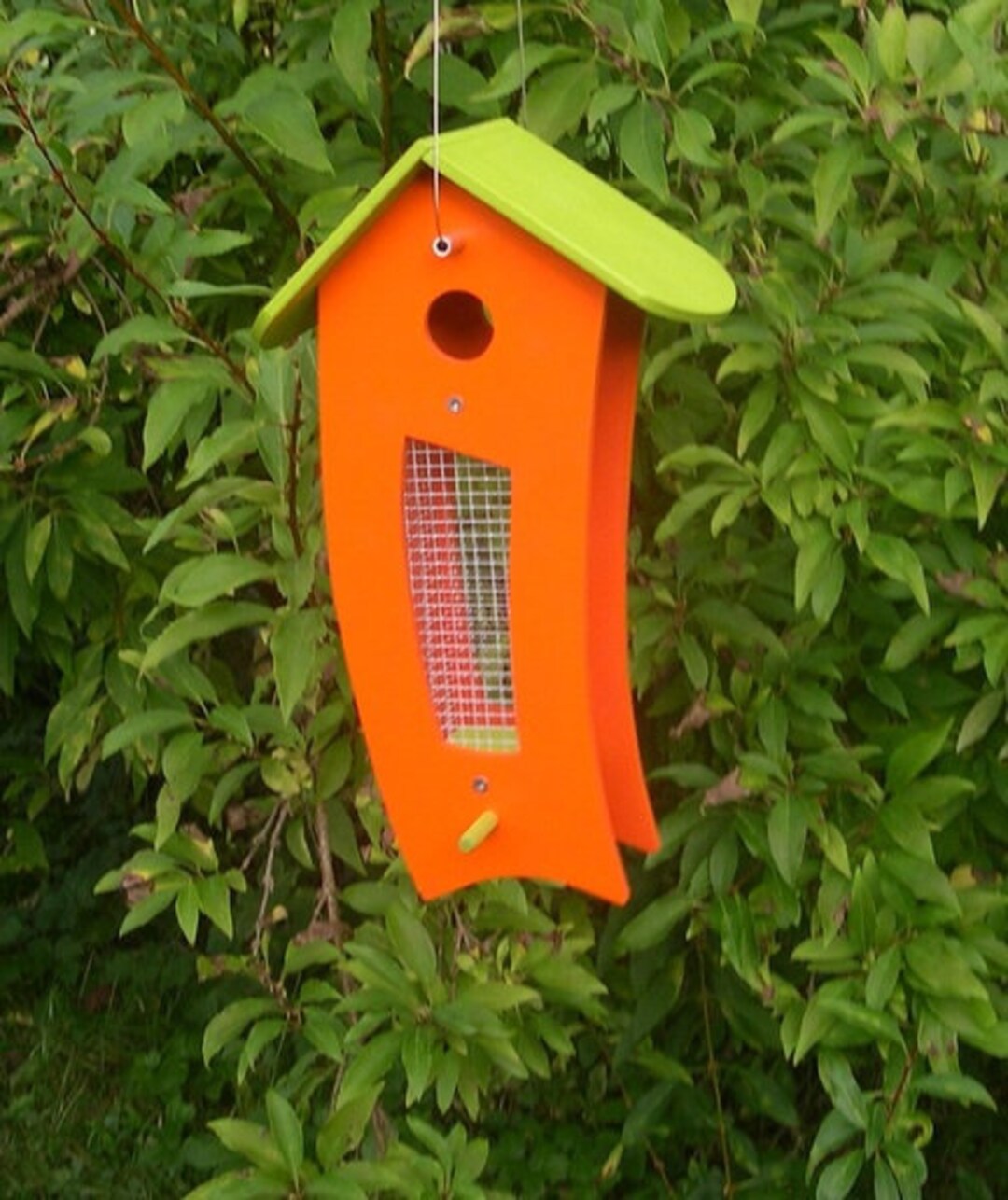 Feeding House Feed Silo Silo Hanging Orange - Etsy