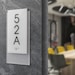 Unit Number Signs, Room Door Numbers, ADA Number Signs, Braille Room ...