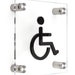 Bsign - Wheelchair Sign - Handicap Accessible Sign - Disabled Bathroom ...