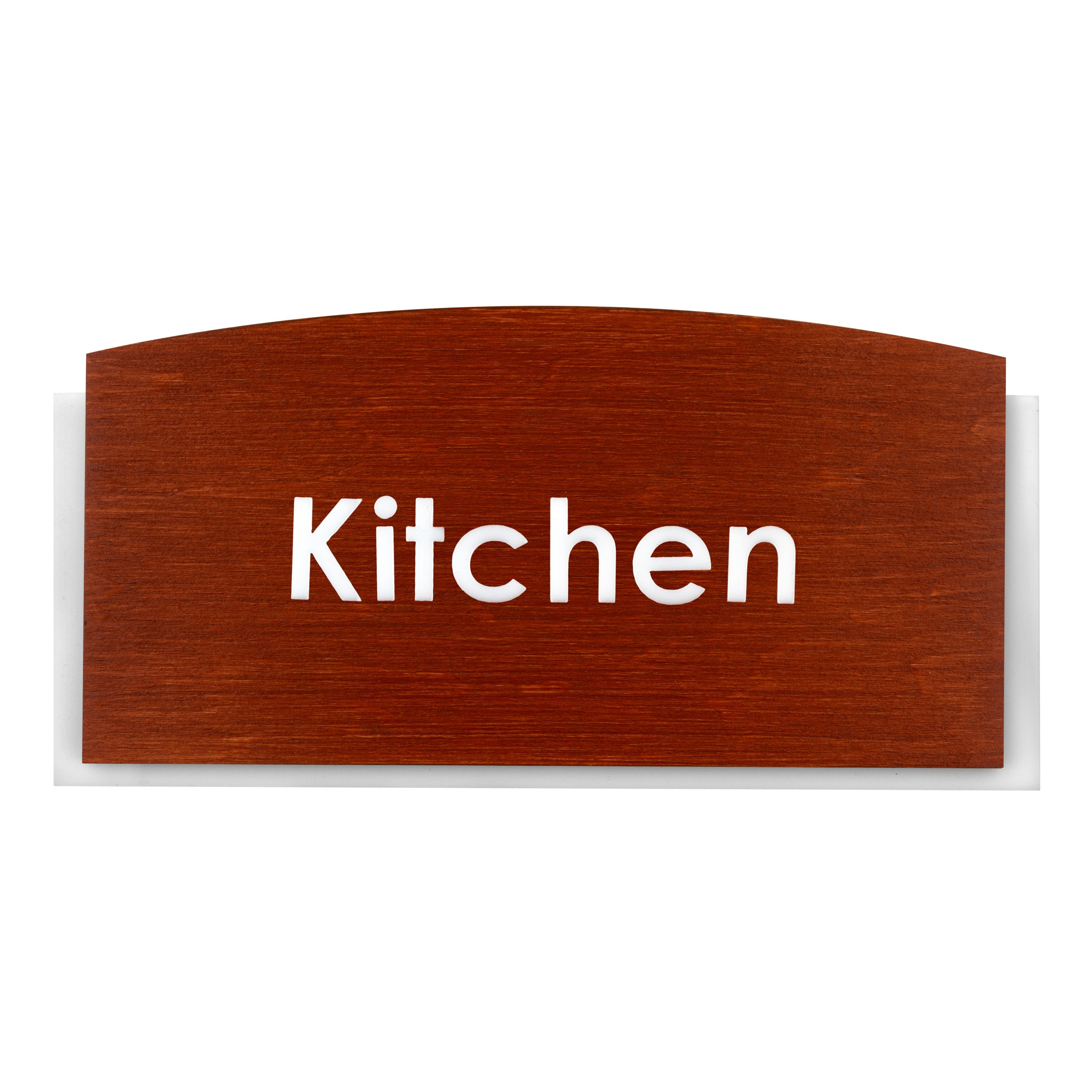 Bsign - Personalized Wood Kitchen Door Plaque - Custom Room Sign for ...