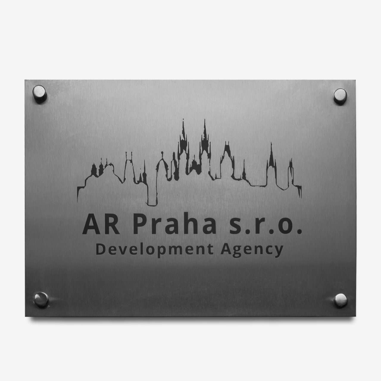 Stainless Steel Business Sign Custom Personalized Metal Sign | Etsy