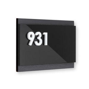 Bsign - Elegant Door Numbers - Apartment Number - Room Numbers Plaque ...