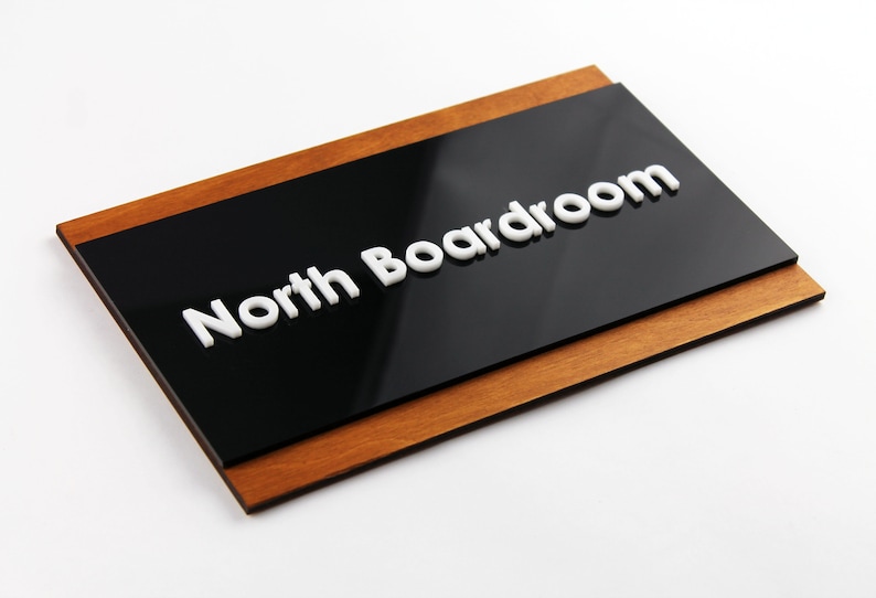 Bsign - Acrylic Business Sign, Media Room Sign, Dining Room Sign, North ...