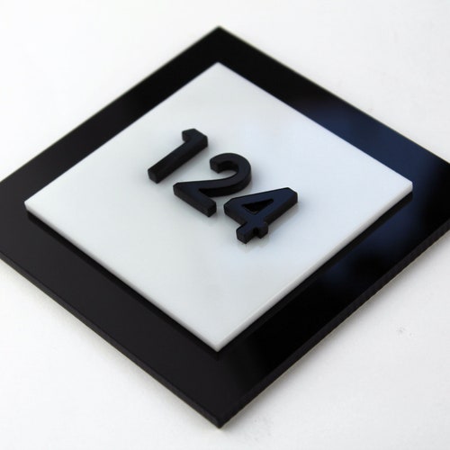 Door Numbers Decal for Door Front Door Sticker Number - Etsy