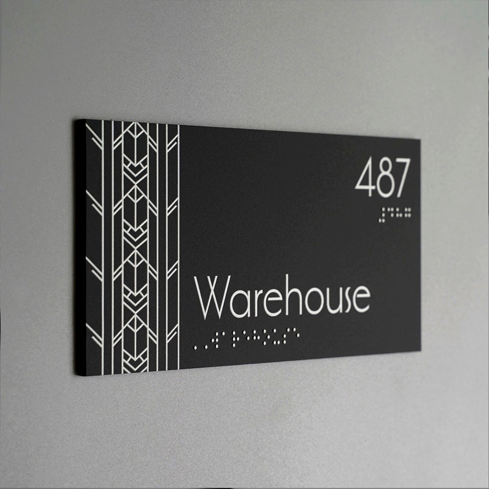 Custom Acrylic Door Sign: Office, Room Number, Apartment - Etsy