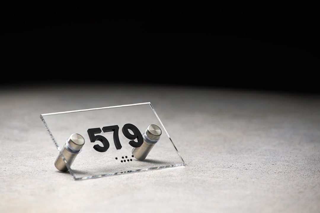 Bsign - Office Door Numbers Sign - Room Numbers - Hotel Door Plaques ...