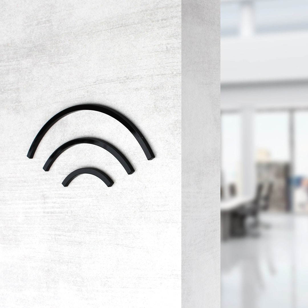 Bsign - Wi-fi Symbol - Internet Sign - Hot Spot Signage - Etsy