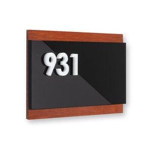 Bsign - Elegant Door Numbers - Apartment Number - Room Numbers Plaque ...