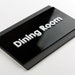 Bsign - Acrylic Business Sign, Media Room Sign, Dining Room Sign, North ...