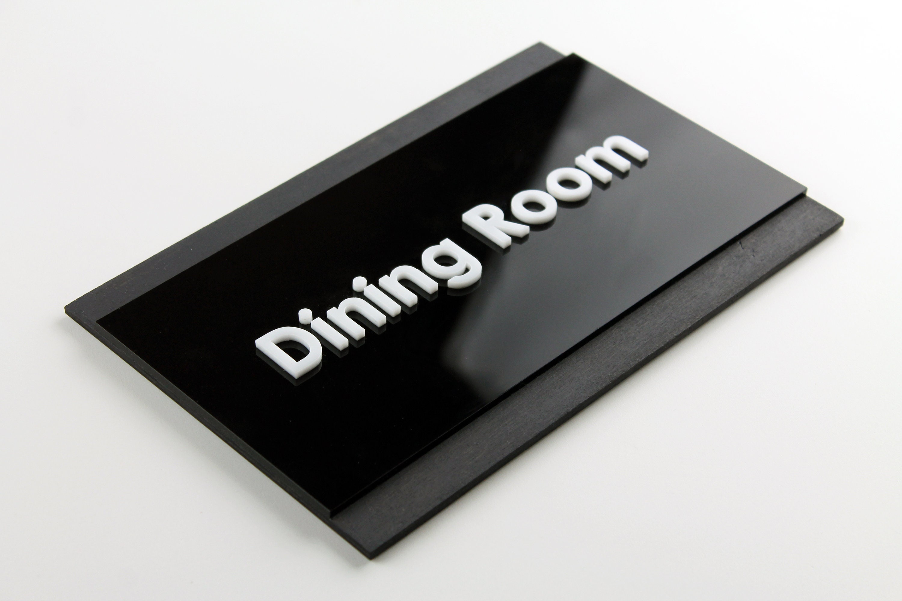 Bsign - Acrylic Business Sign, Media Room Sign, Dining Room Sign, North ...